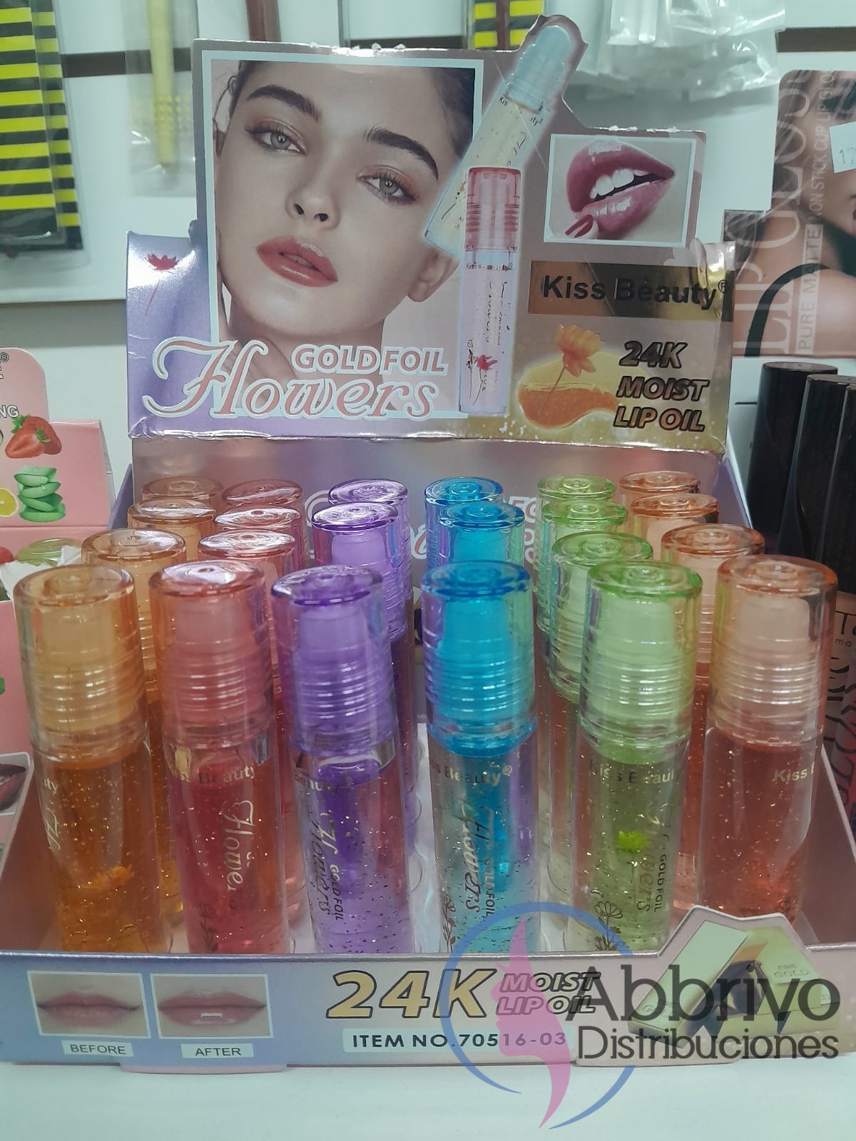 Labial brillo flowers