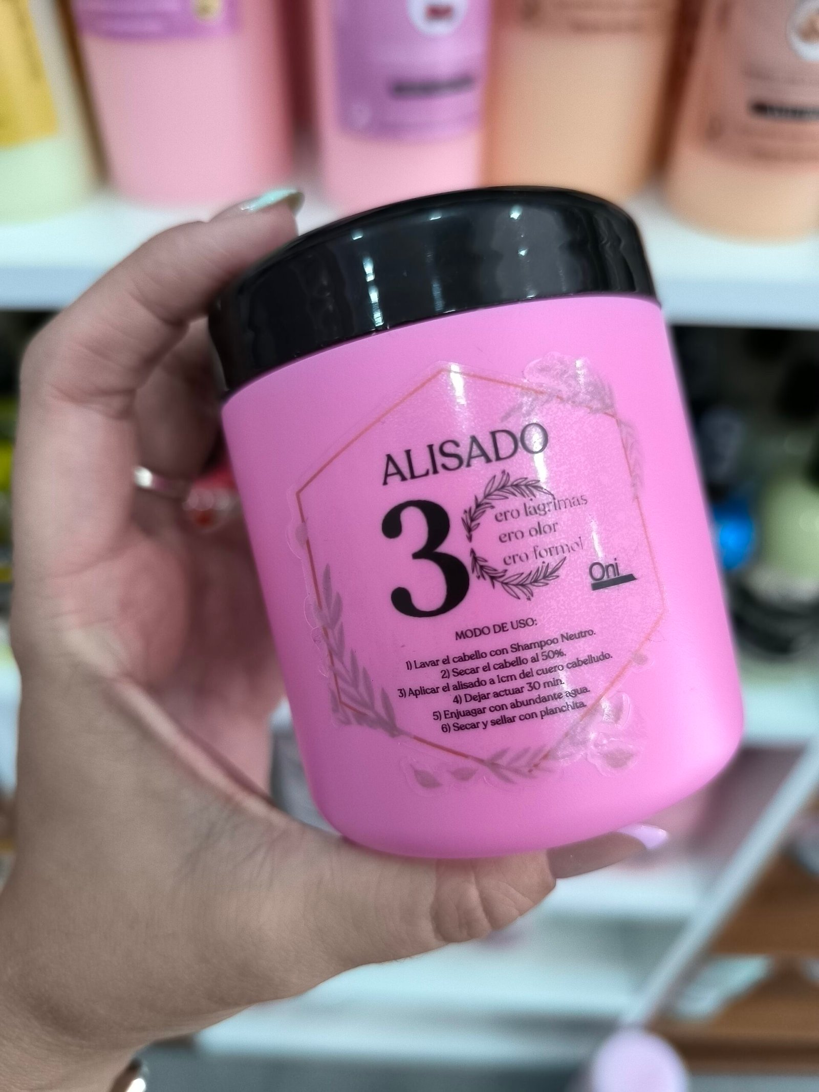 Alisado 3C Onix sin formol. 250 gramos